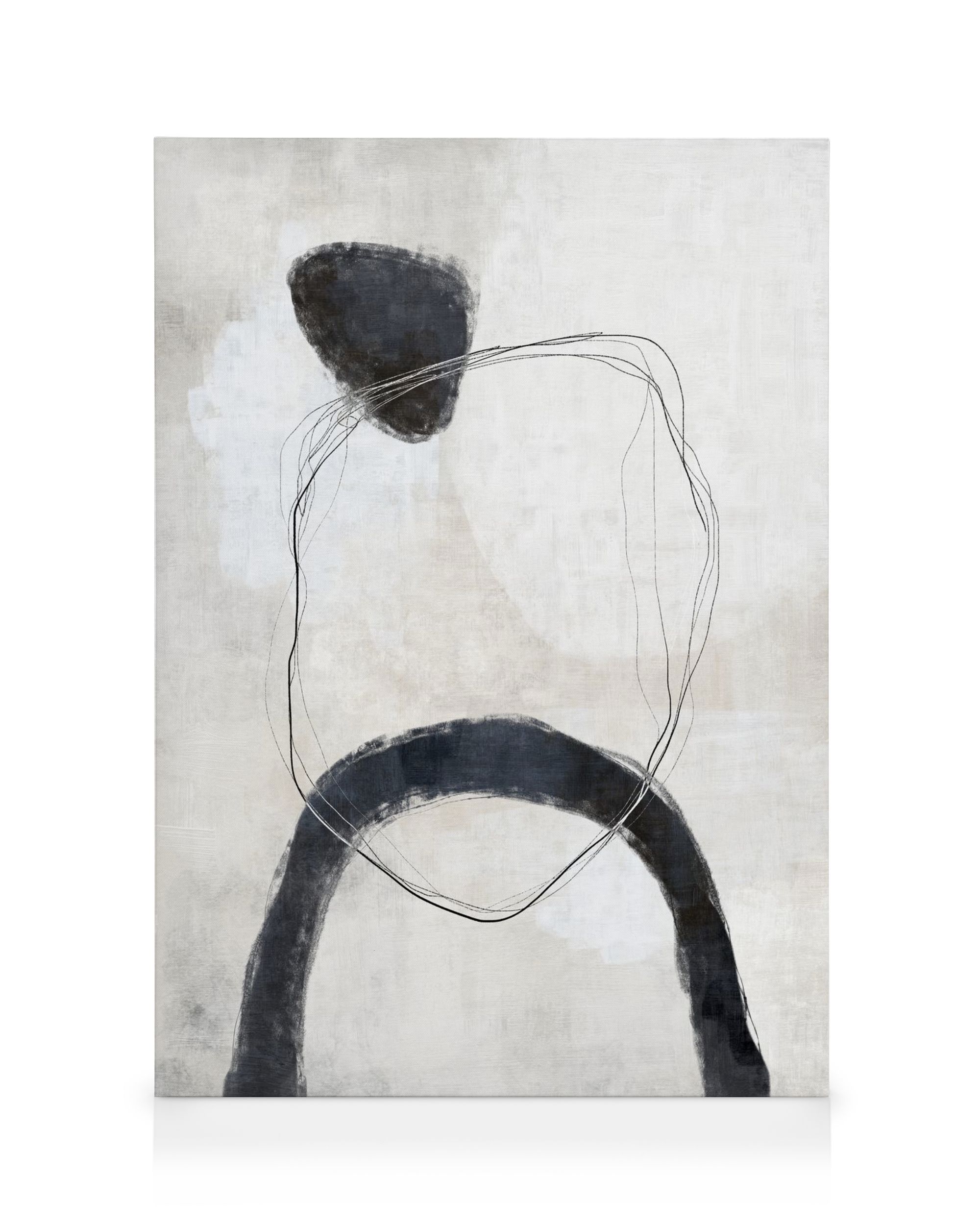Painted Abstract No2 Canvas Print – Modern Art | Desenio