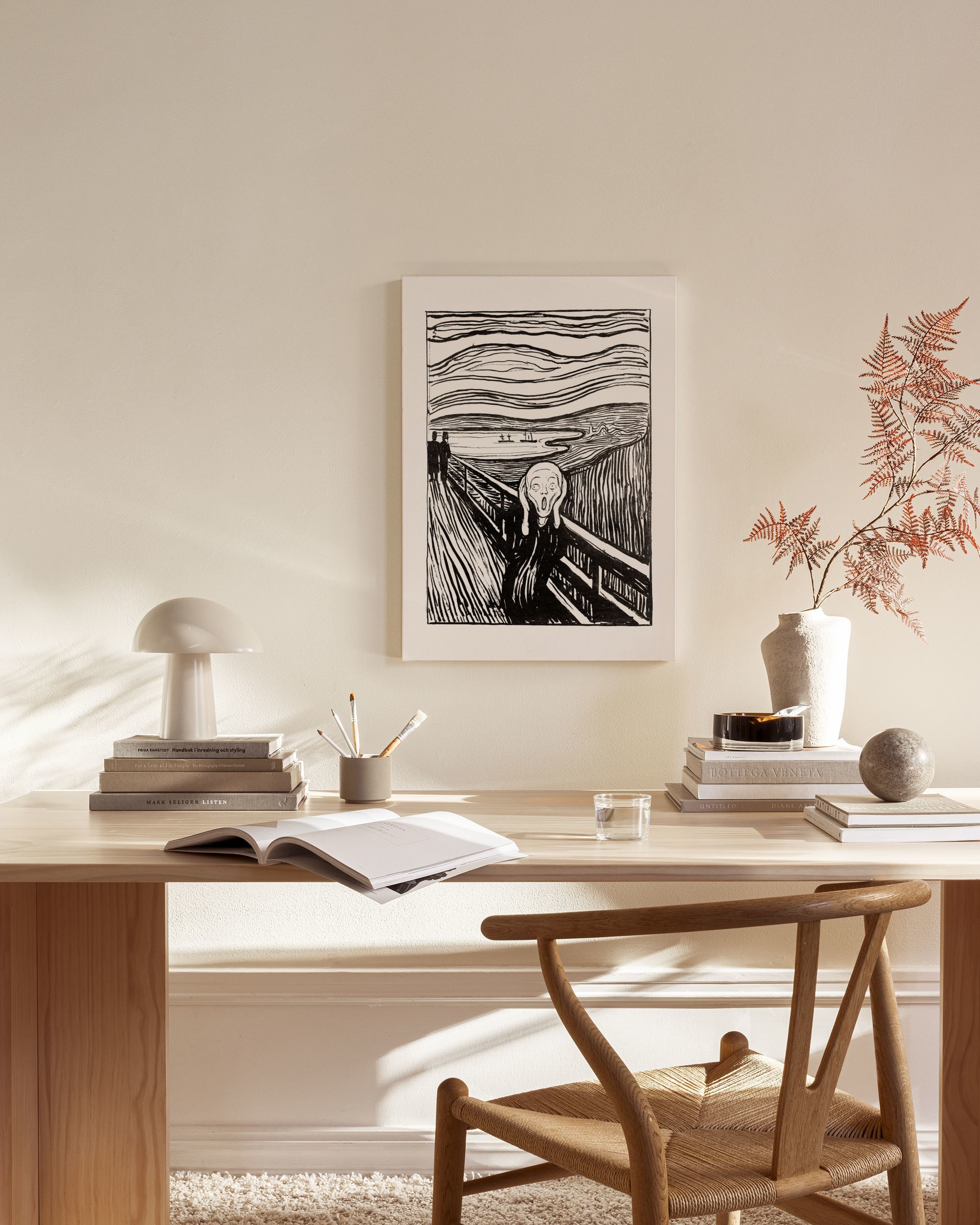 Edvard Munch - Skriet Canvastavla | Desenio