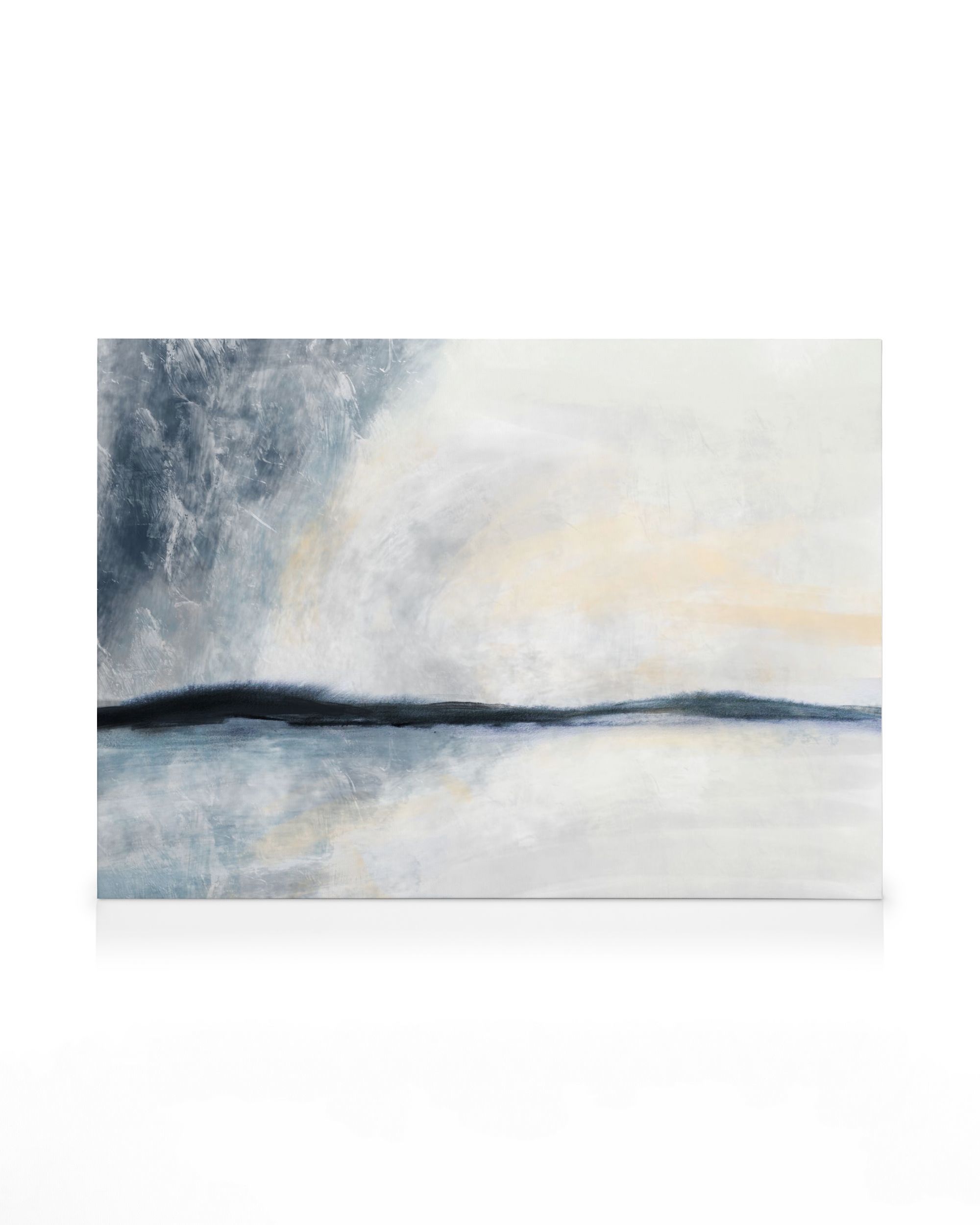 Textured Landscape No1 Canvas Print – Modern Abstract Wall Art | Desenio