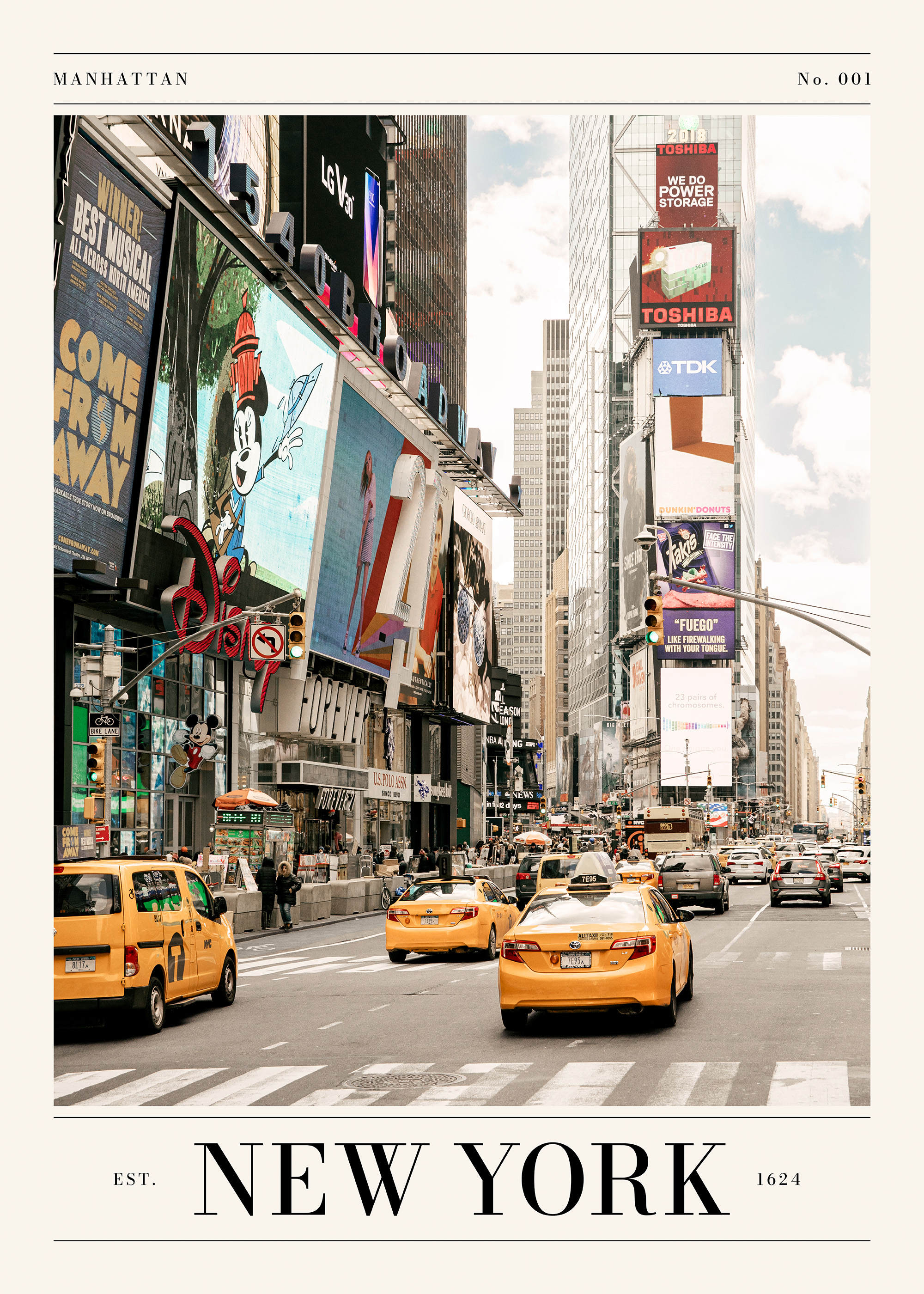 New York Cover No1 Juliste