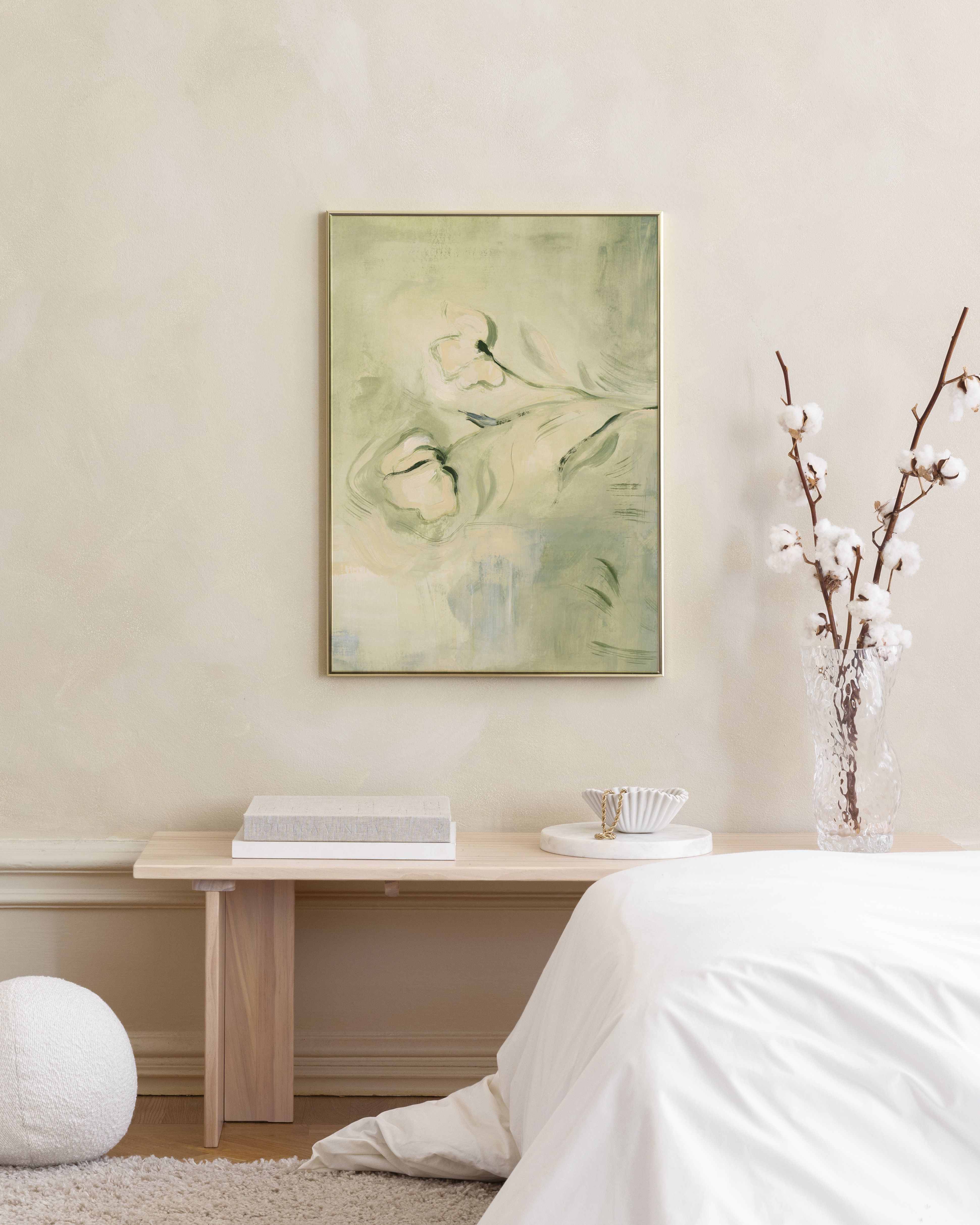 Fading Florals No1 Poster