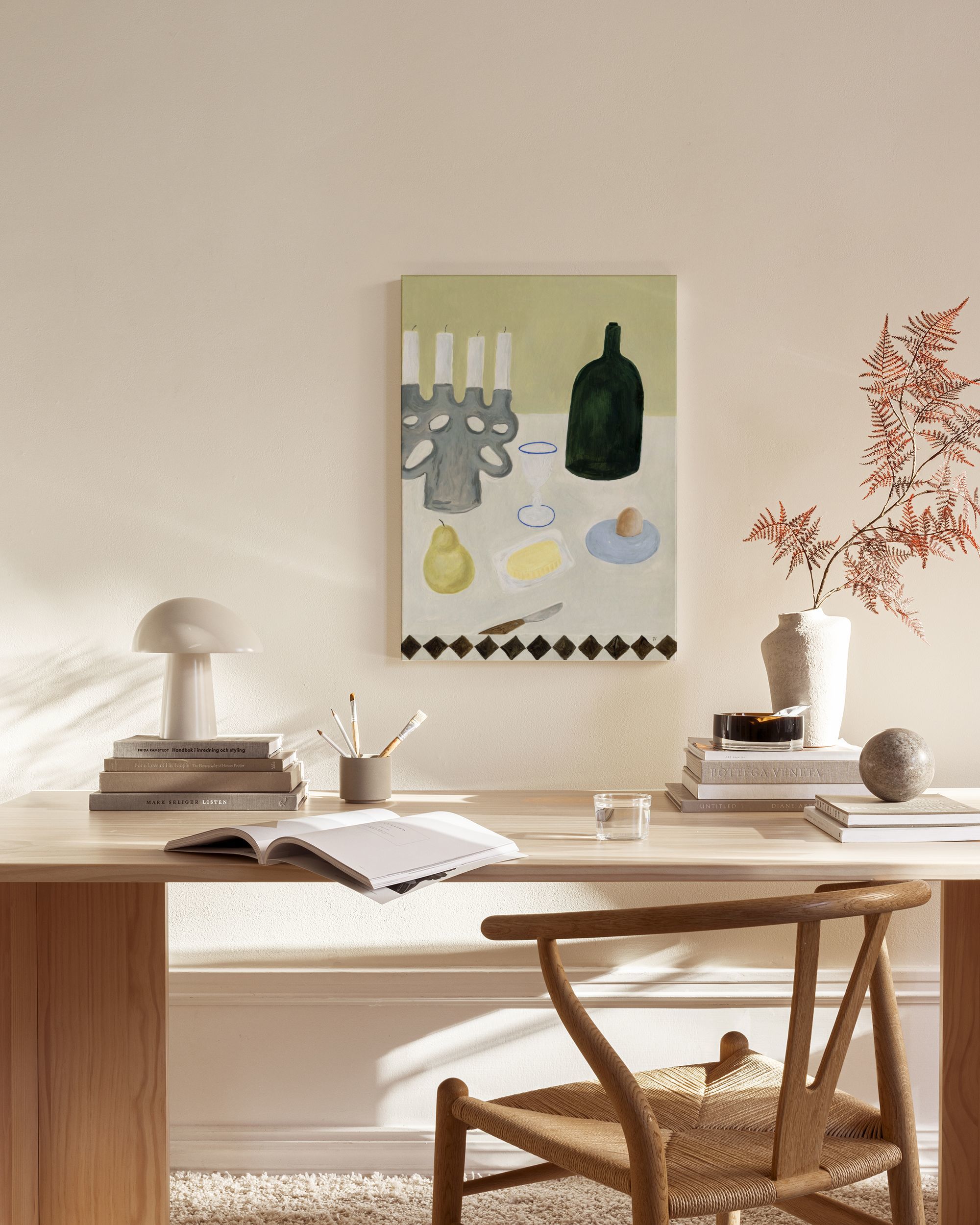 Isabelle Vandeplassche Canvas Print – Petit-déjeuner Still Life | Desenio