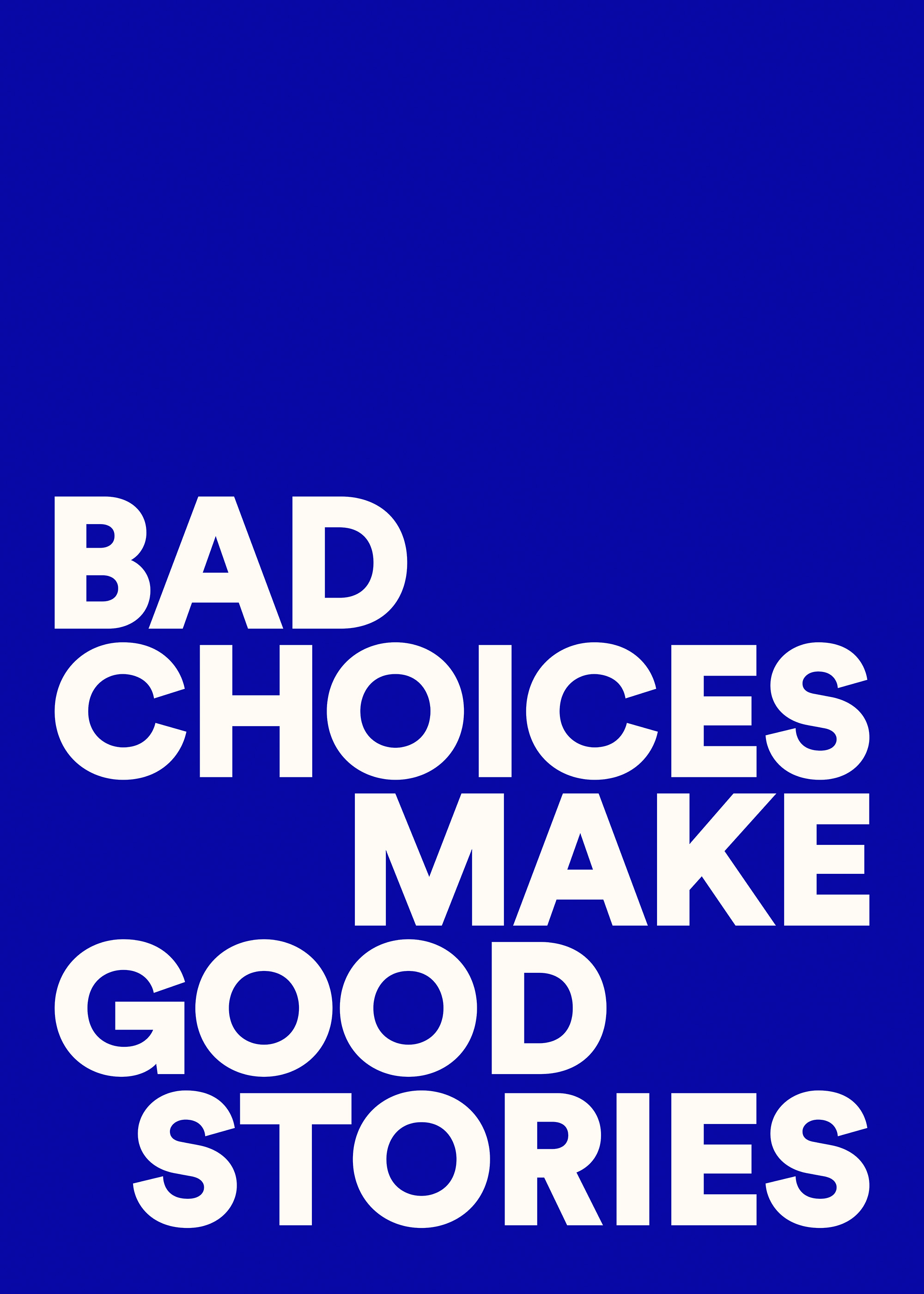 Make Good Stories Poster